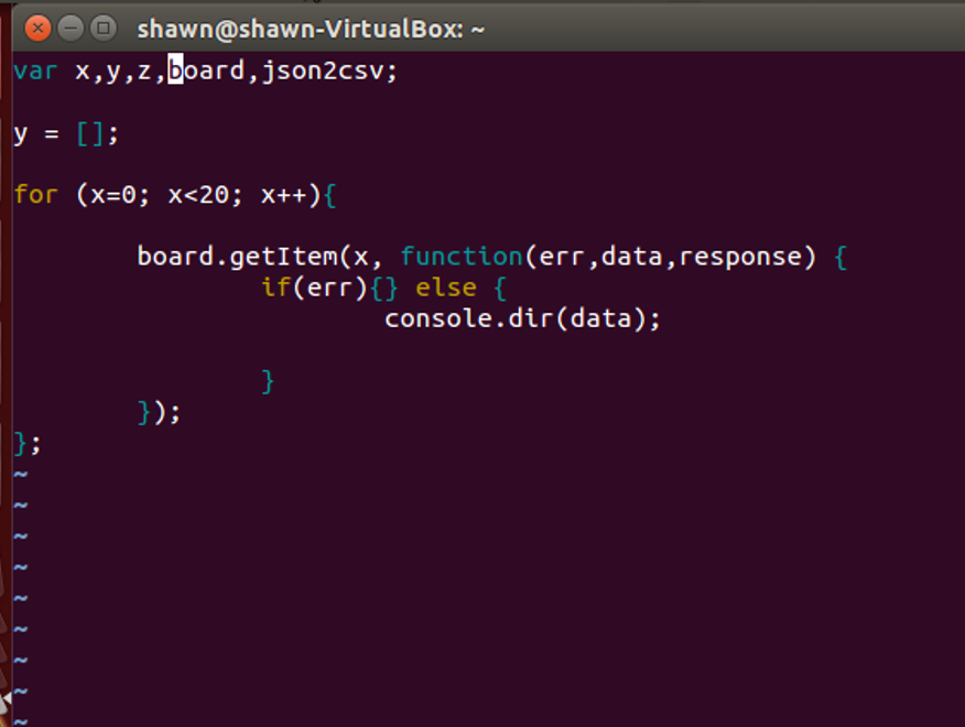 So I Started Playing With Nodejs Whats My Problem Nodejs Coding Rookie Shawnharris 2220